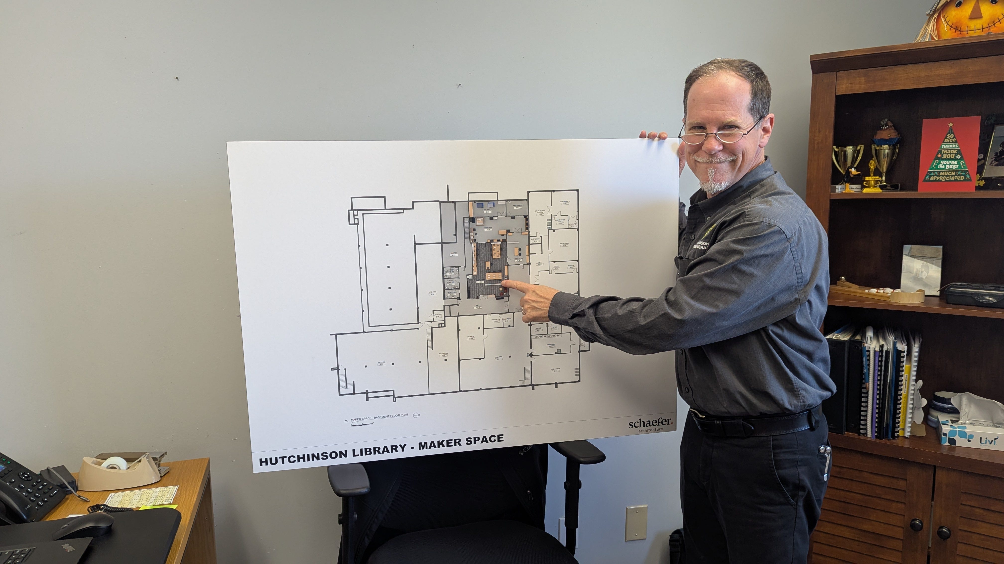 What to expect as the Hutch Public Library gets a basement upgrade