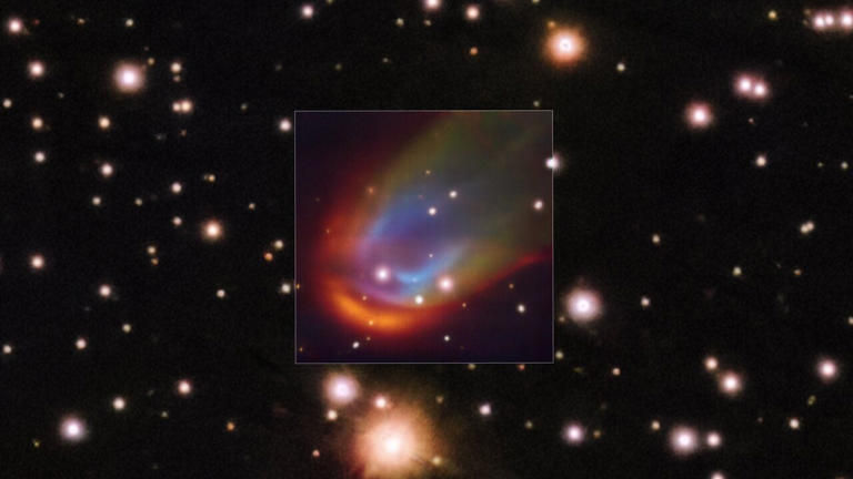 Persistent shock wave around dead star puzzles astronomers