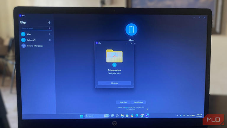 Transferring huge files between devices is finally easy with this app
