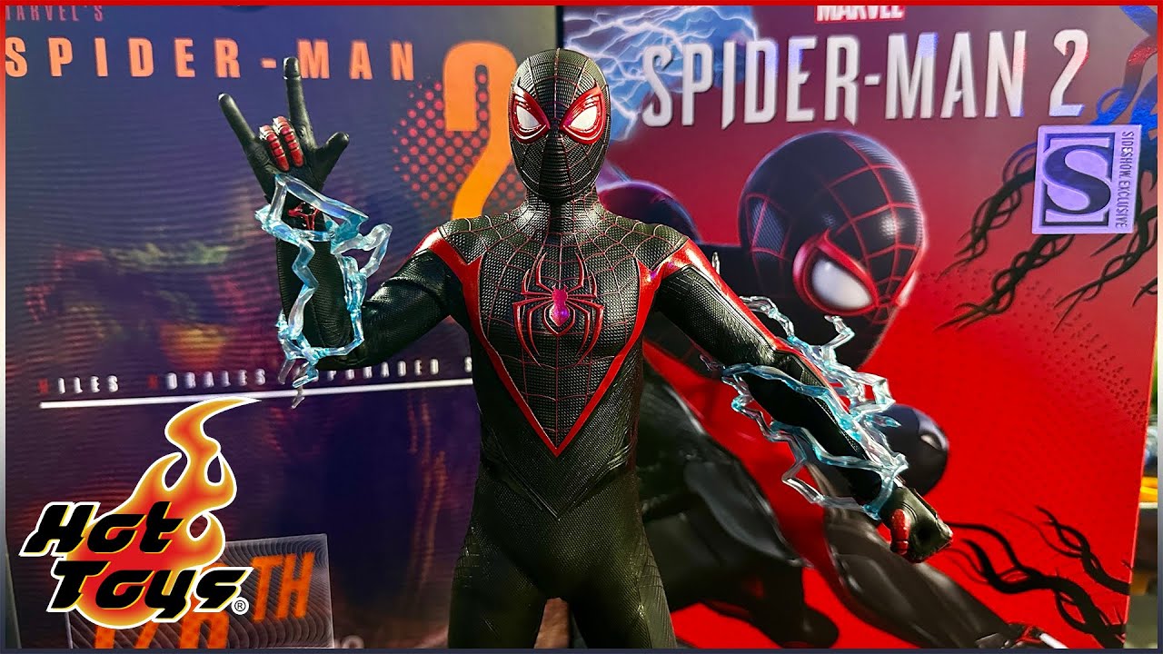 Hot Toys Miles Morales (upgraded suit) sixth scale collectible figure ...
