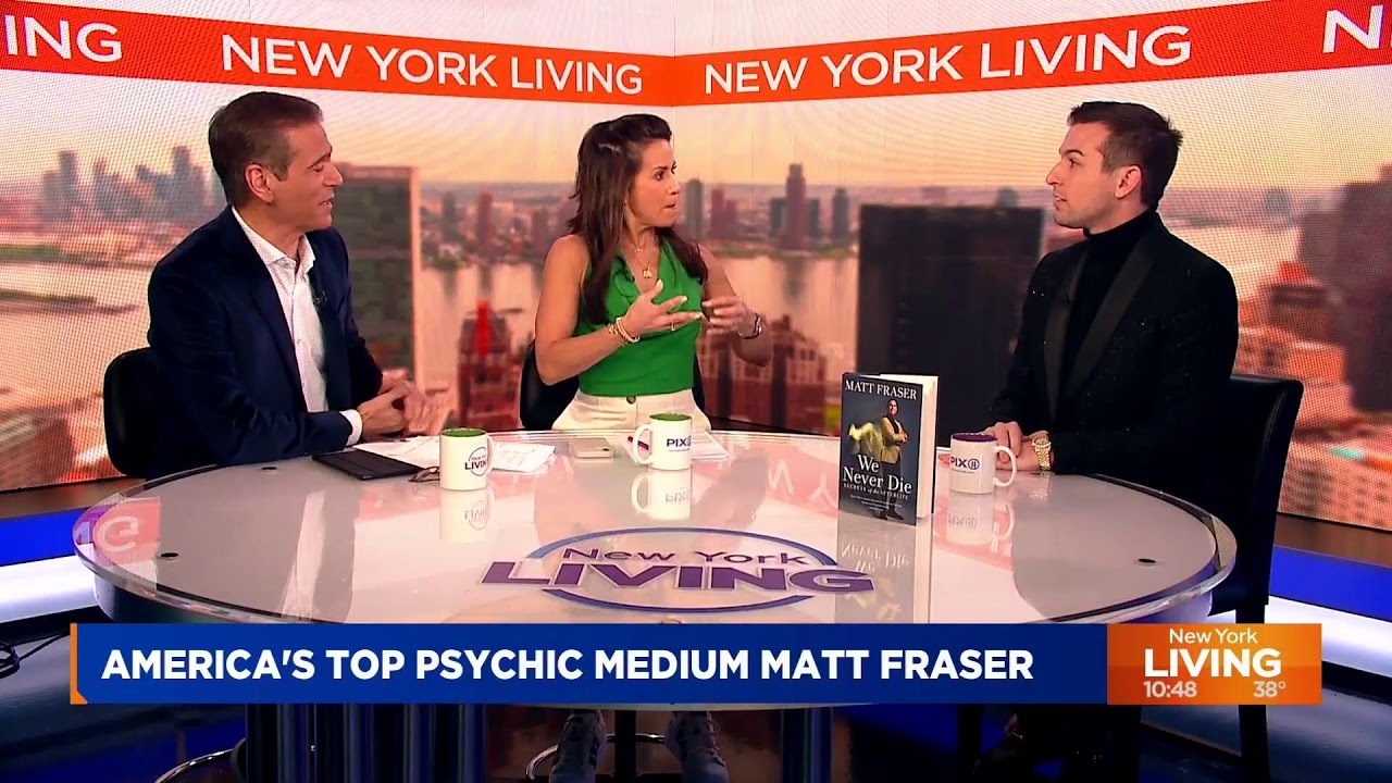 News anchor caught off guard by live psychic reading