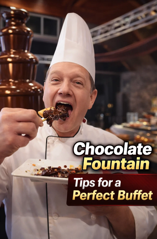 Chocolate fountain tips for a perfect buffet