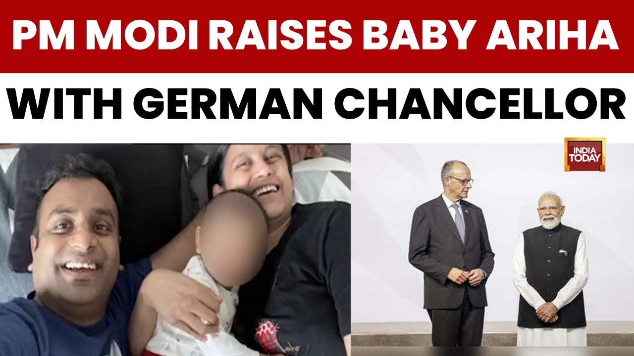 PM Modi raises baby Ariha case with German Chancellor, confirms Foreign ...
