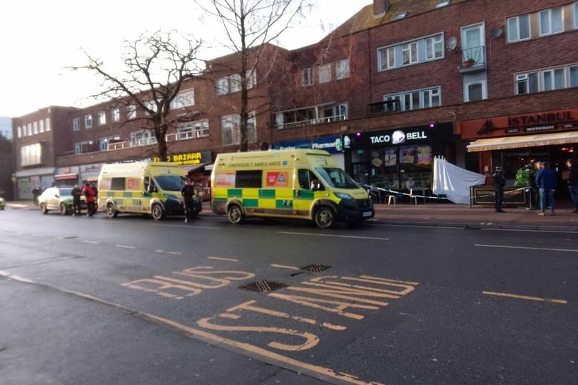 Man dies on busy Exeter street