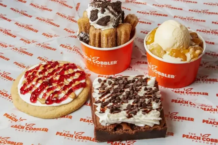 The Peach Cobbler Factory menu prices with calories [updated 2026]