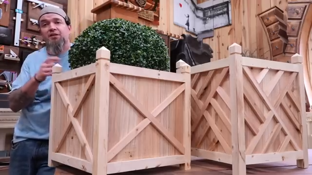 Easy XL picket planter build that sells fast