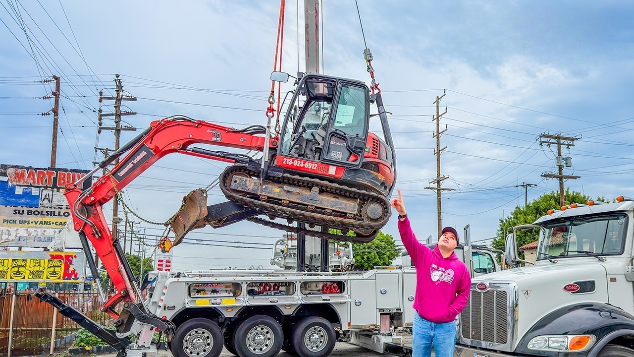 My first job in the new Rotator Hulk 2.0!