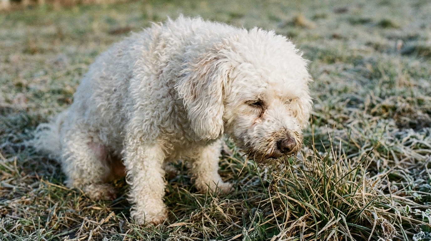 Non, votre chien ne mange pas de l’herbe « juste comme ça