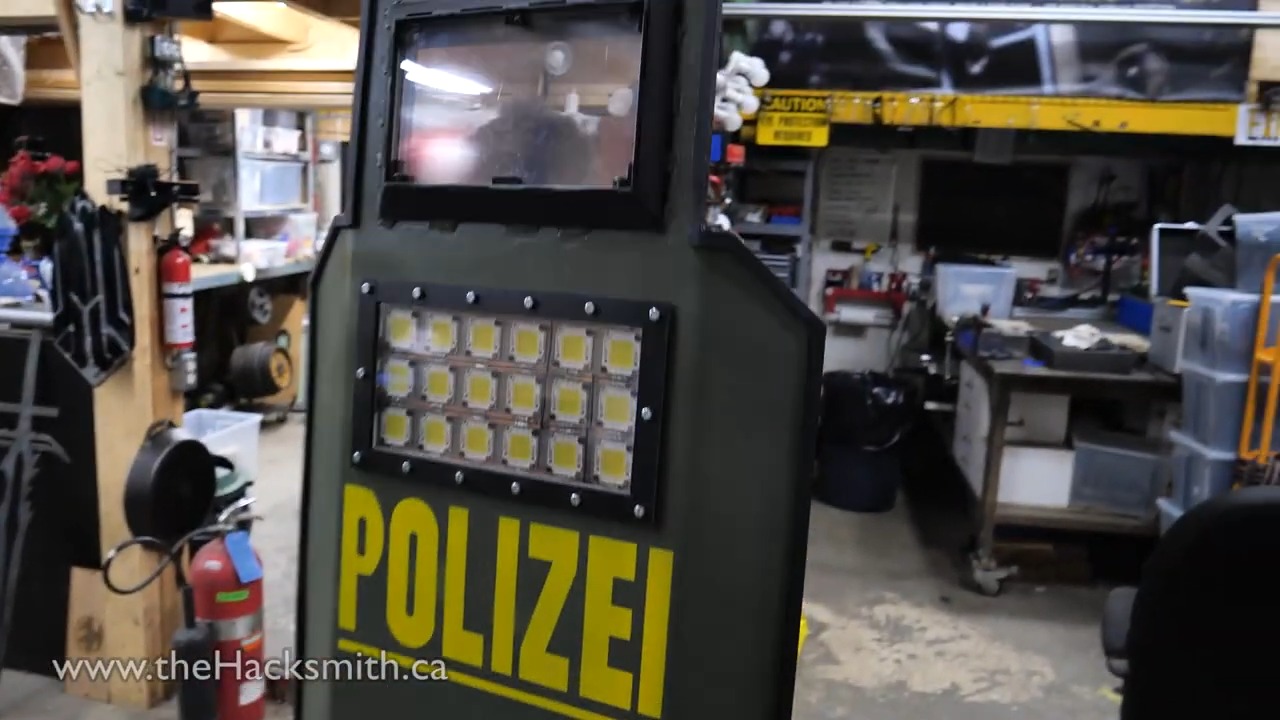 That room changed immediately… - Real-life blitz shield test