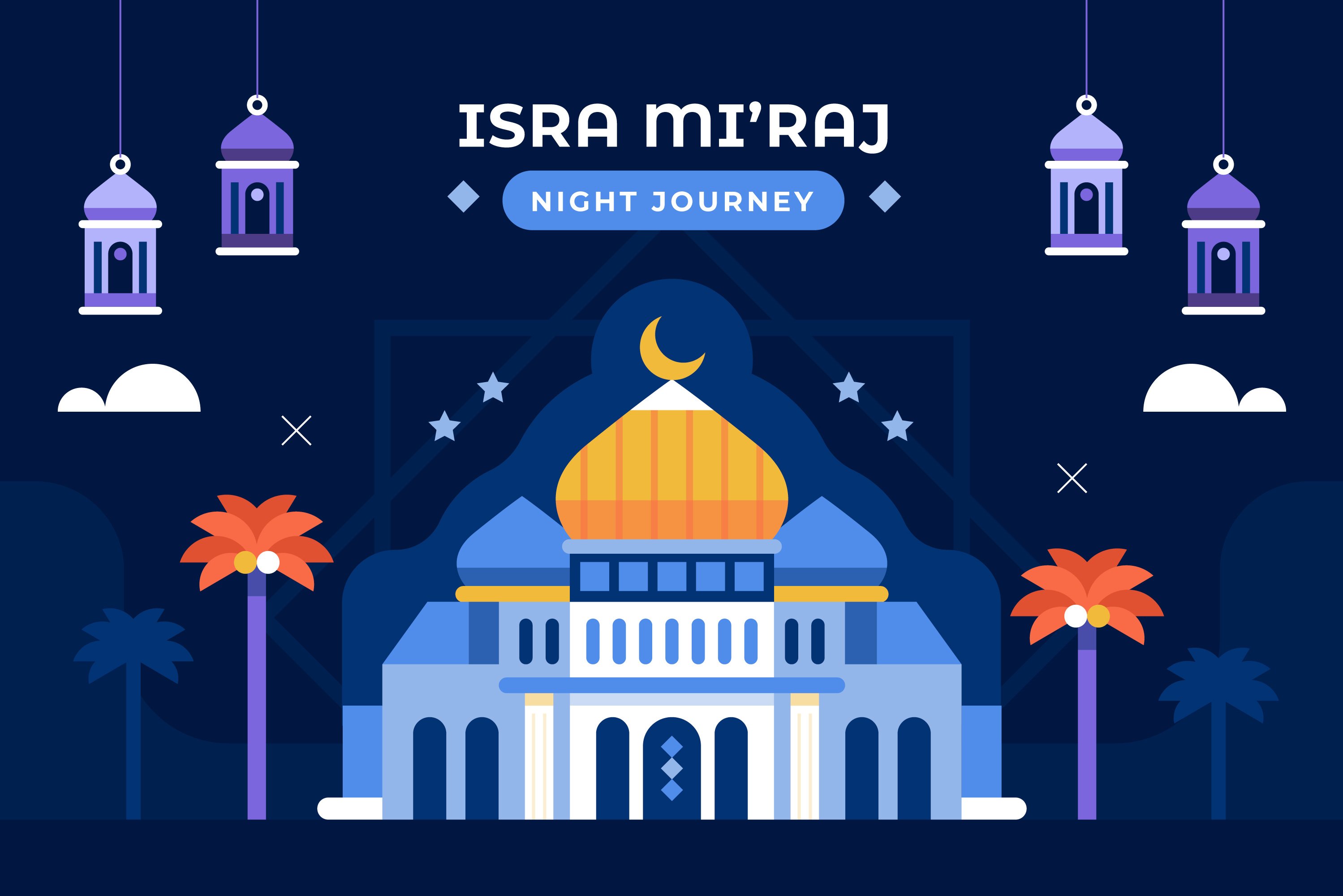 Kata-kata Isra Miraj 2026 penuh doa untuk sahabat, keluarga dan rekan kerja