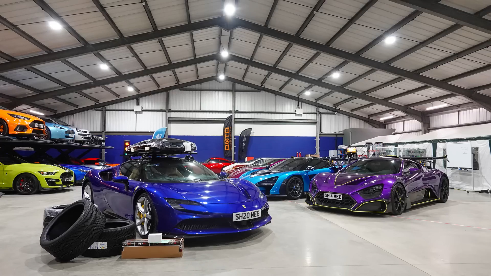 Winter slayer Ferrari SF90 Stradale gets roof box upgrade