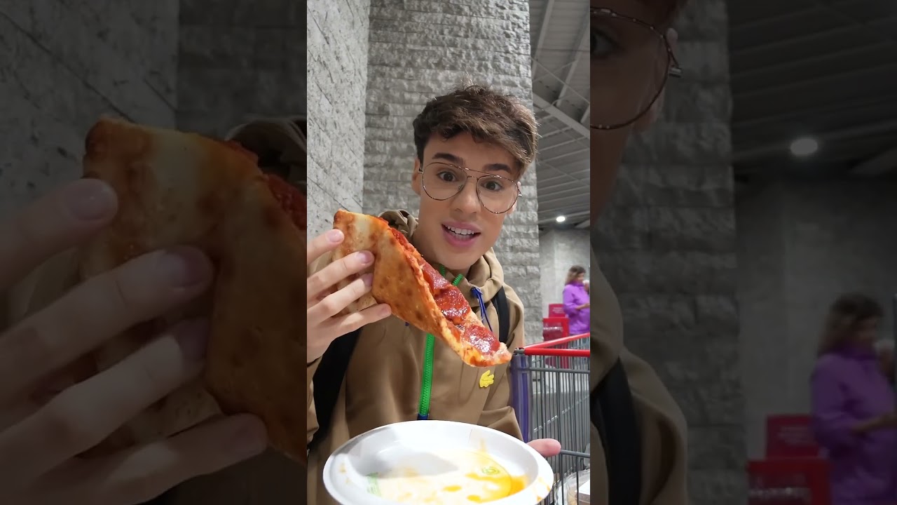European tries Costco food hall for the first time