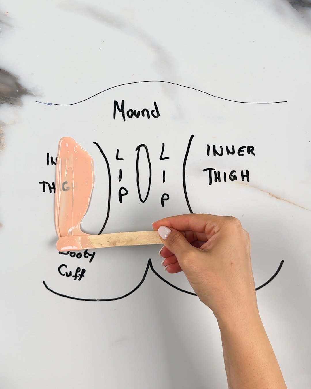 Quick and easy Brazilian wax tutorial