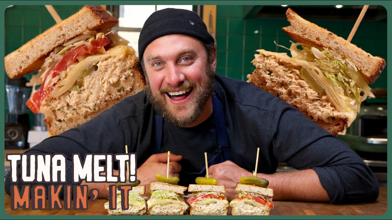 Follow the best tuna melt recipe for a gooey lunch