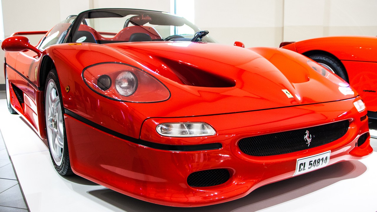 1995 Ferrari F50: First Ferrari road car with F1-style V12 roots