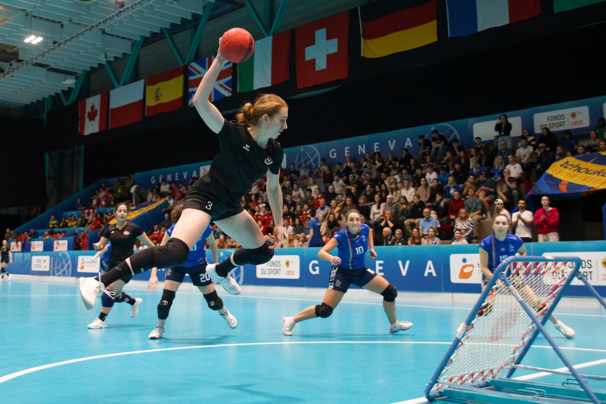 Das Frauenturnier des Tchoukball Nations Cup 2025 setzt einen neuen ...