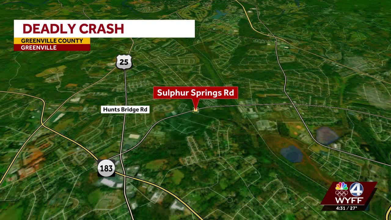Man dies in three-car crash near the Swamp Rabbit Trail