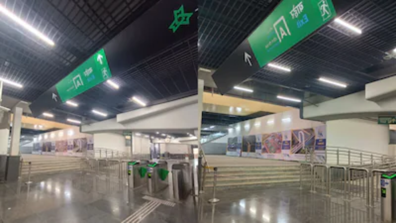 Mumbai Metro milestone: First paid-area interchange at Dahisar East ...