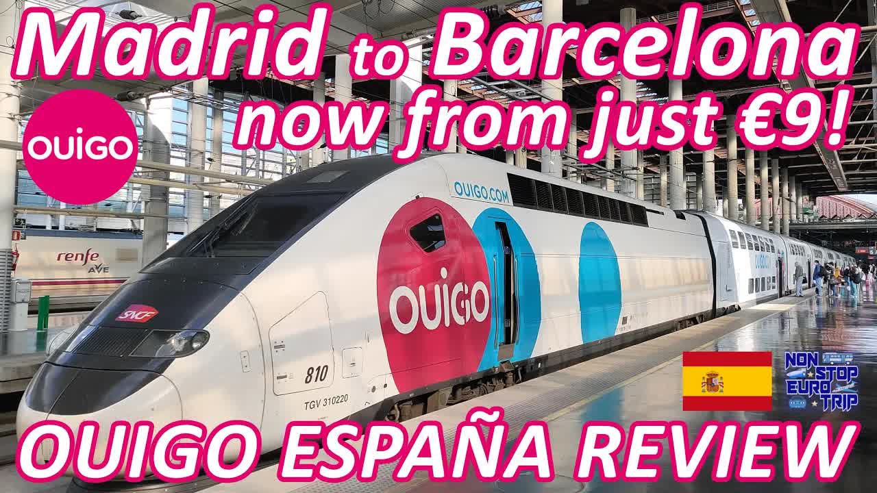 300KMH MADRID TO BARCELONA FROM JUST €9: OUIGO ESPAÑA PLUS REVIEW ...