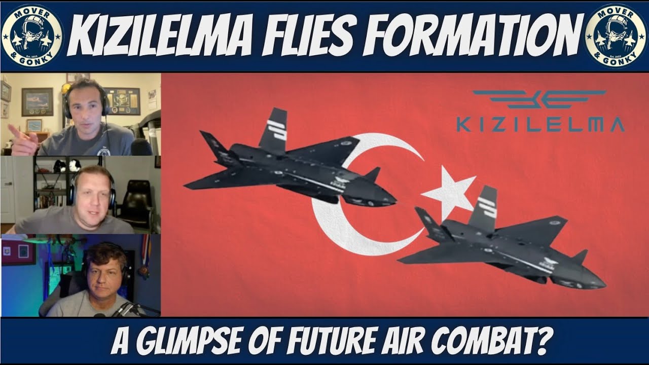 Turkish Bayraktar formation flight - fighter pilot perspective