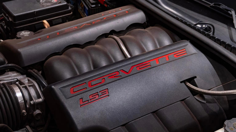 Which Corvette had the LS3 V8?