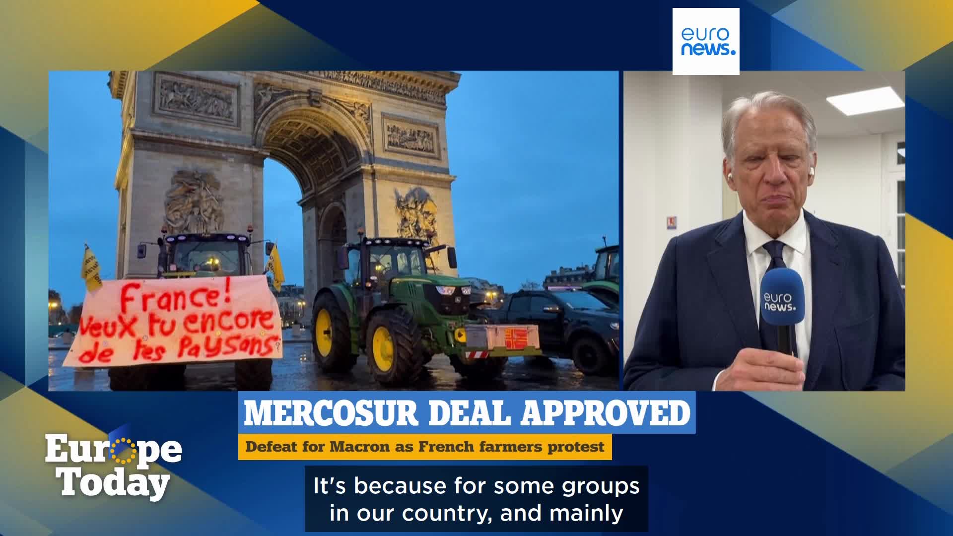 Europe today: Former French prime minister discusses Trump and Greenland