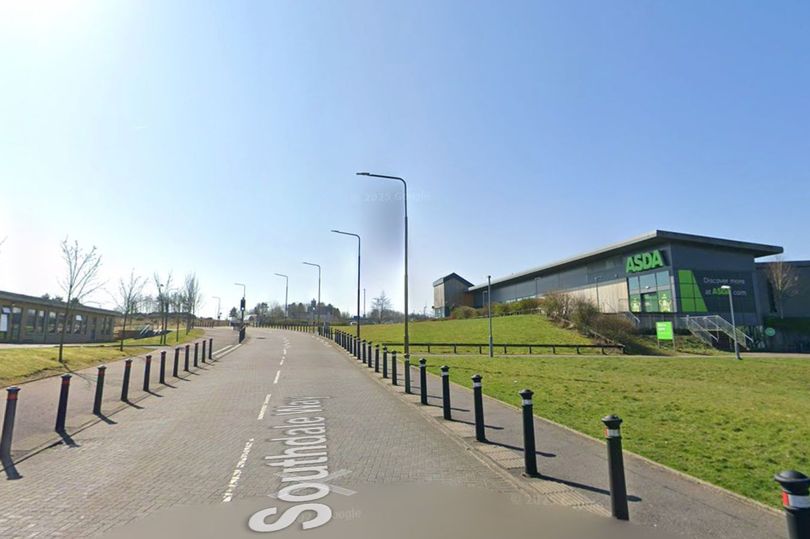 Emergency services rush to West Lothian two-car collision near Asda
