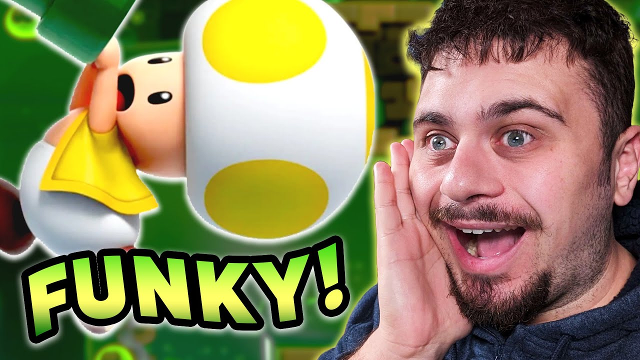 Funky fungi mines! | Super Mario Bros. Wonder playthrough