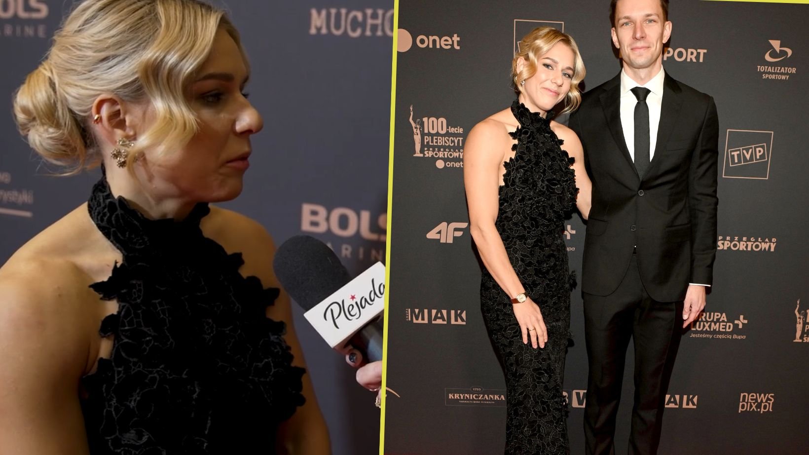 Aleksandra Mirosław na ściance pozowała z mężem. "Uczę się życia ...