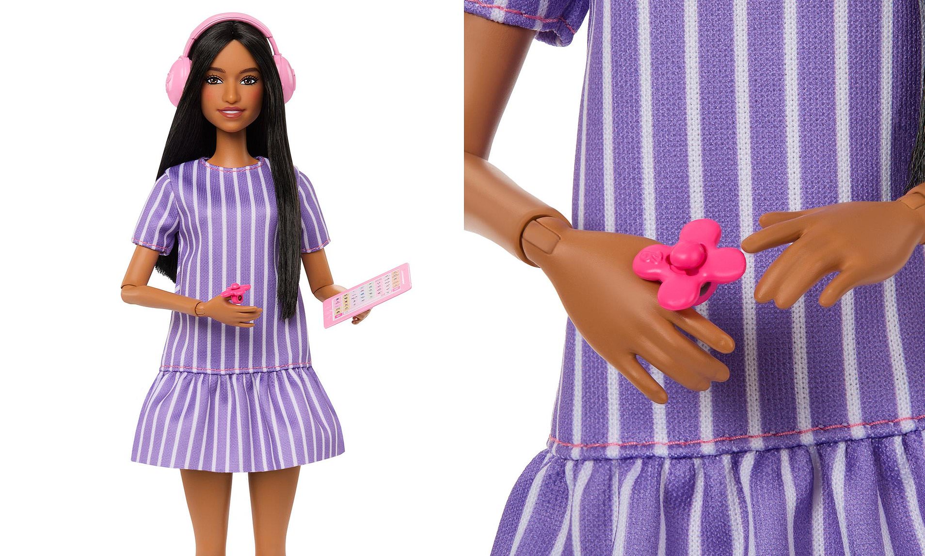 Autistic Barbie doll released, featuring gaze avoiding eye contact and ...