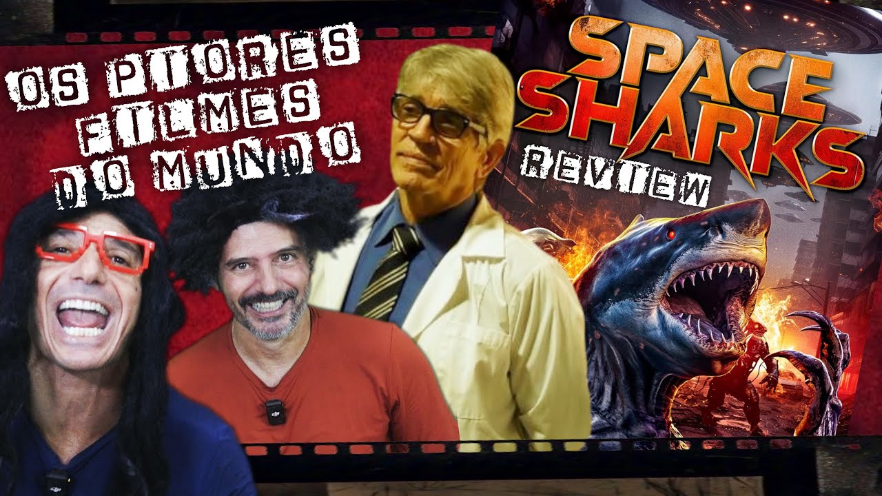😂🦈 Os piores filmes do mundo: Space Sharks com Eric Roberts #Review