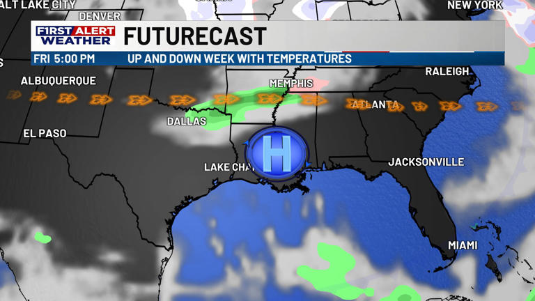 First alert forecast: Colder start to the week before slow warming mid ...
