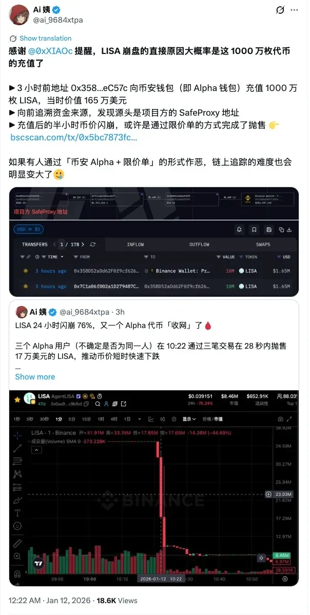 Three wallets, 28 seconds, and a 77% crash: What happened to this AI ...