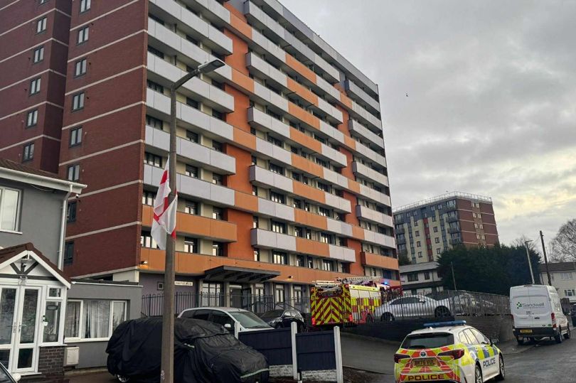 Residents evacuated after Birmingham tower blaze on ninth floor