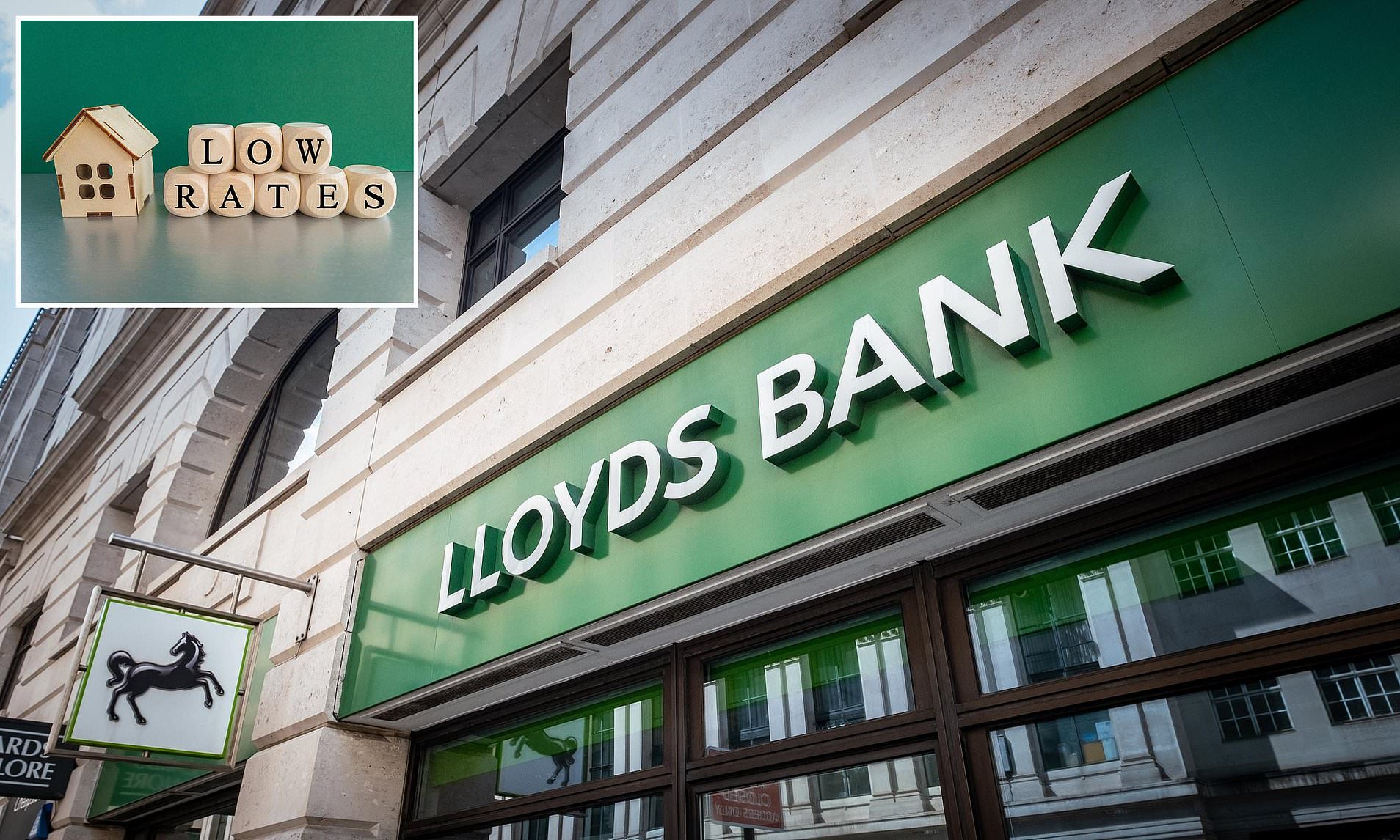 Lloyds offers a fixed rate mortgage below 3.5% but it comes with a catch