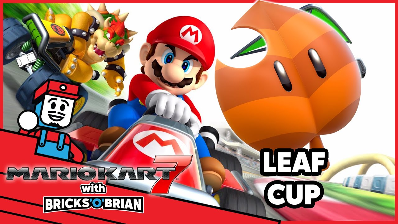 Graceful falling in the Leaf Cup! - Mario Kart 7 with Bricks 'O' Brian!