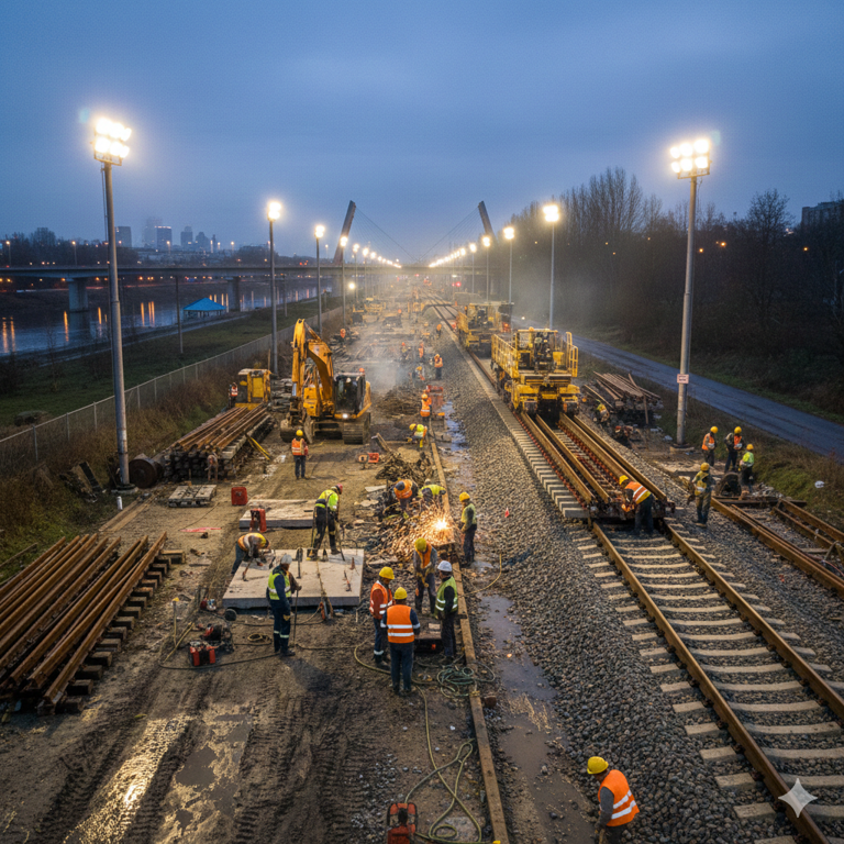 Restoration work of northern railway track in Sri Lanka begins with ...