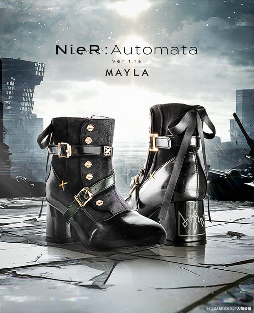 「NieR:Automata」9Sをイメージ♪ナインズって呼んでくれていいんですよ?「MAYLA」ショートブーツ登場＆2Bのパンプスも