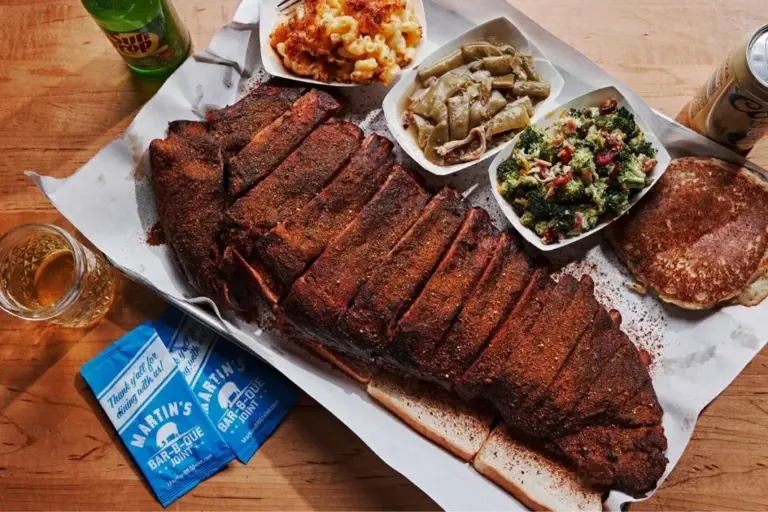 Martin’s BBQ menu prices with calories [updated 2026]
