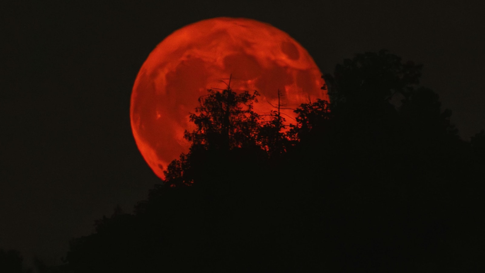 The moon will turn blood red for 82 minutes - when it will happen ...