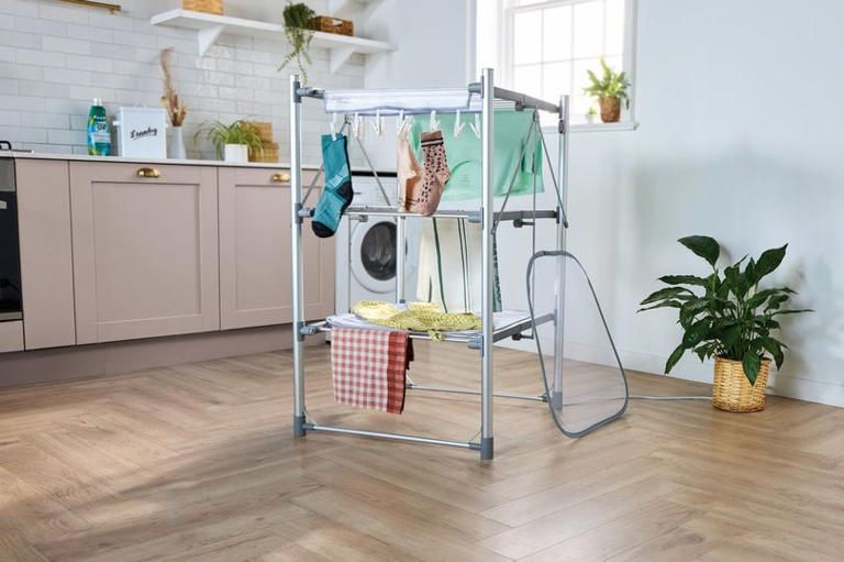 Aldi's new 'useful' gadget speeds up clothes drying and prevents mould