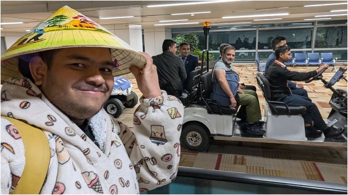 Indian travel vlogger bumps into Rahul Gandhi at Vietnam airport ...