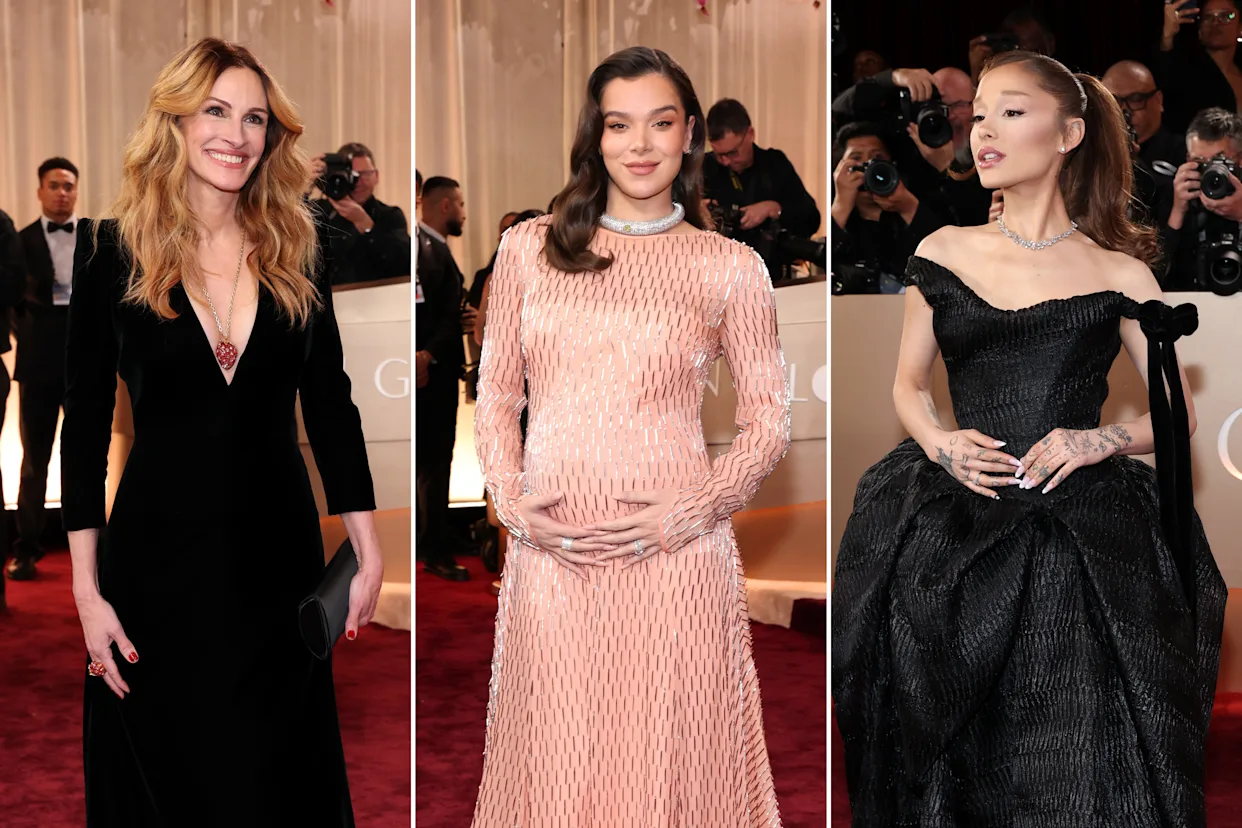 I look del red carpet dei Golden Globes 2026: vince Ariana Grande in ...