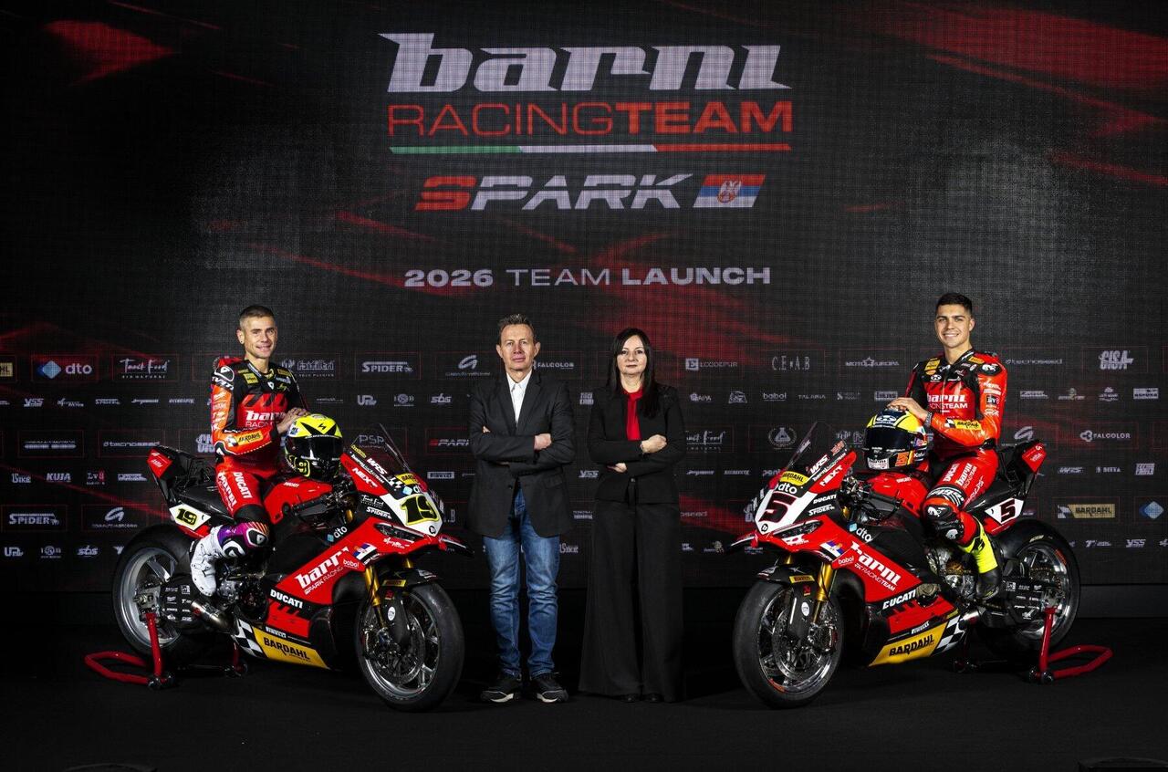 SBK. Presentato il Barni Spark Racing Team 2026