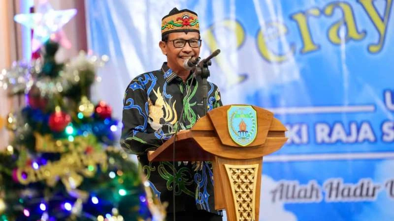 Wabup Lamandau hadiri Natal umat Katolik, tekankan peran keluarga dan ...