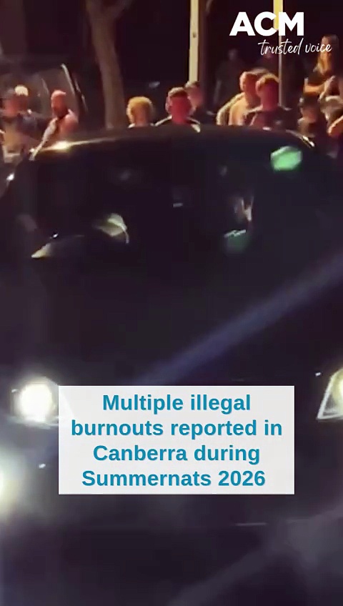Spike in illegal burnouts reported during Summernats 2026