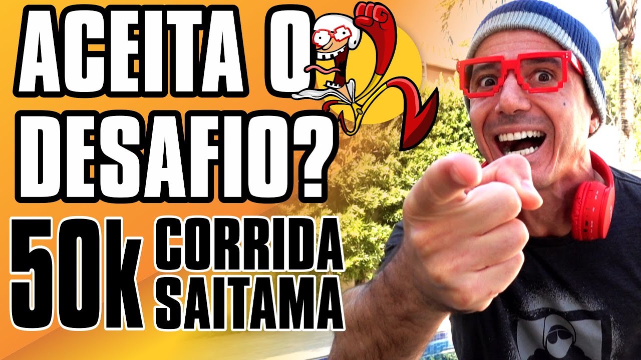 Corrida Saitama 50K Irmãos Piologo, aceita o desafio?🏃‍♀️🏃