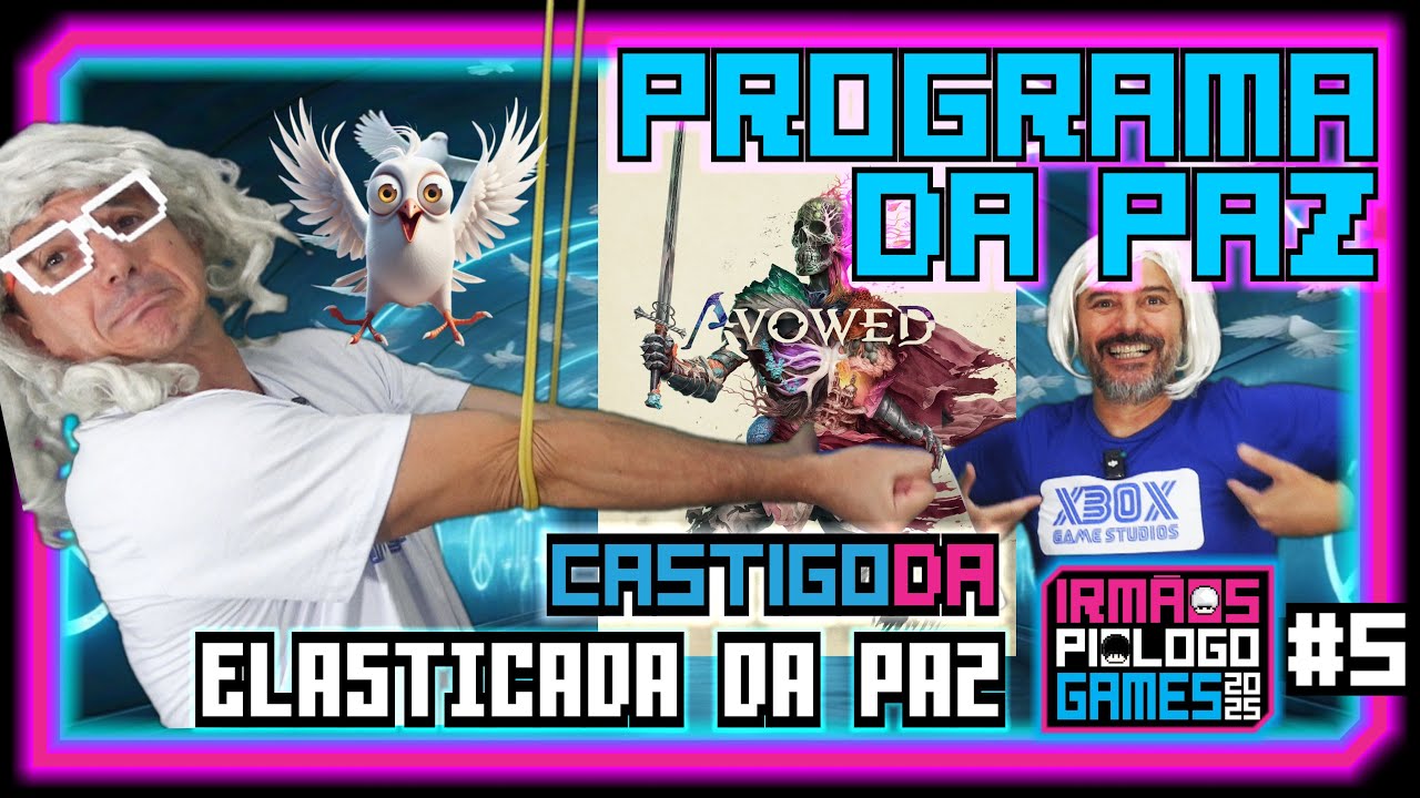 ☮️ 😂🎮 Paz entre consoles + desafio Elasticada da Paz - IPGame #5 # ...