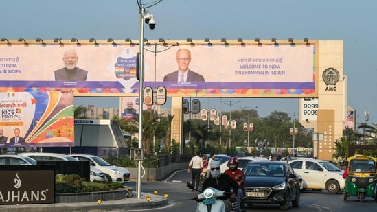Modi welcomes German Chancellor Merz to Sabarmati Ashram on first ...