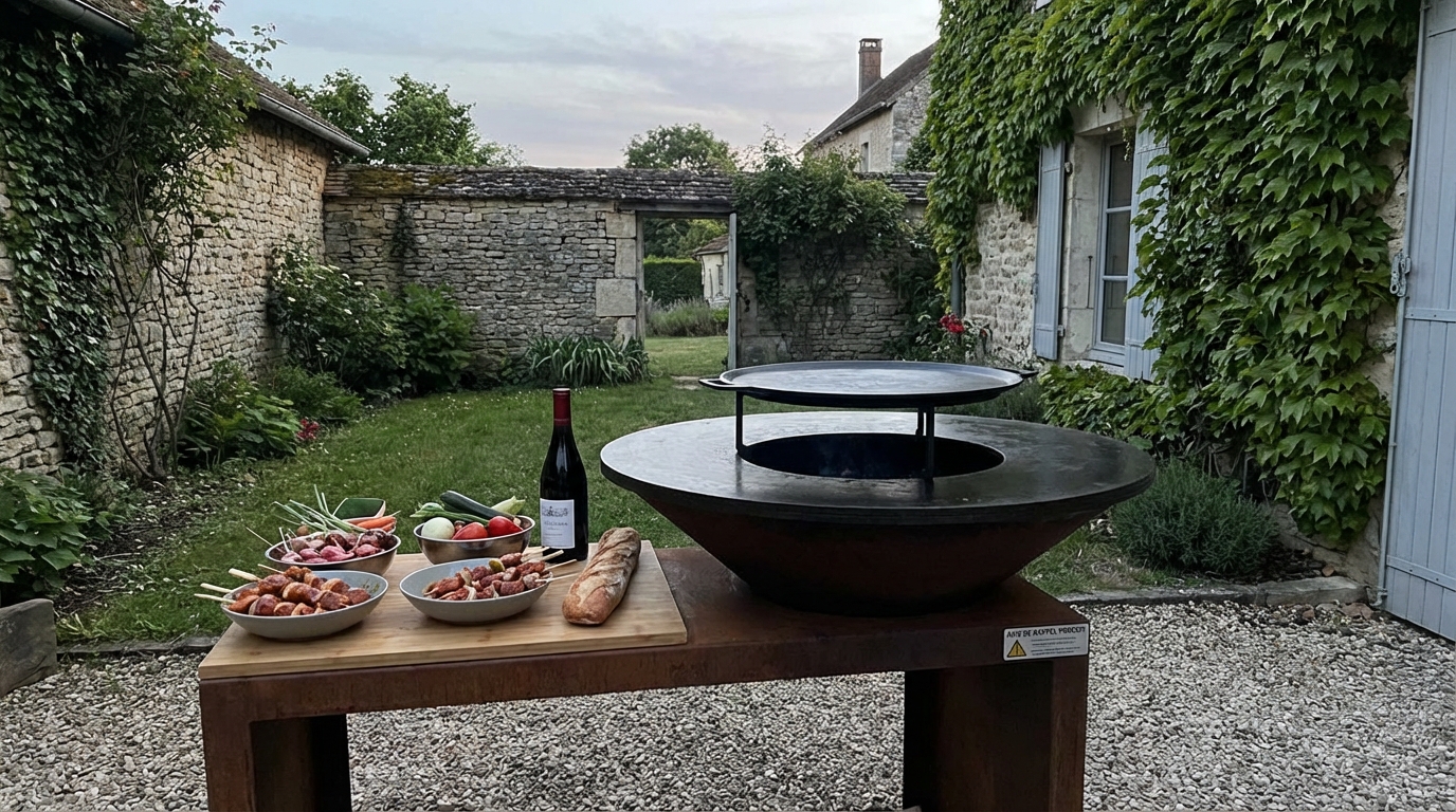 Rappel produit : ce brasero avec plaque de cuisson très vendu en France ...